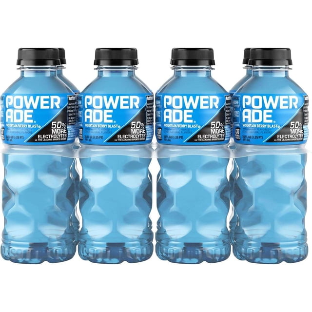 Powerade Mountain Berry Blast Sports Drink - 20 oz - 8 pk - Walmart ...