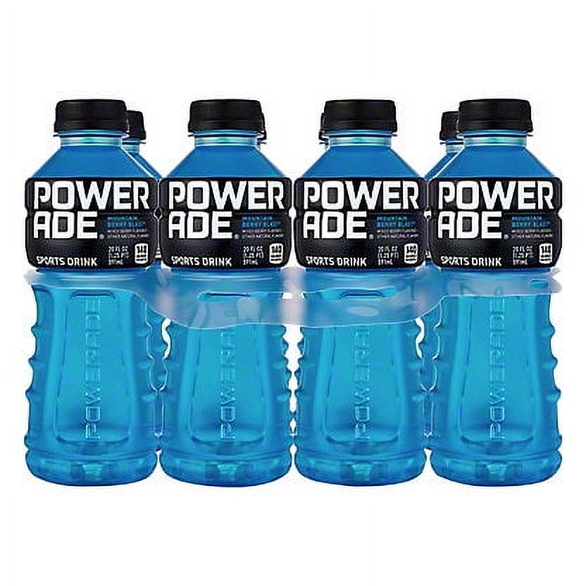 Powerade Mountain Berry Blast Sports Drink 8 pk Bottles, 20 oz Package ...