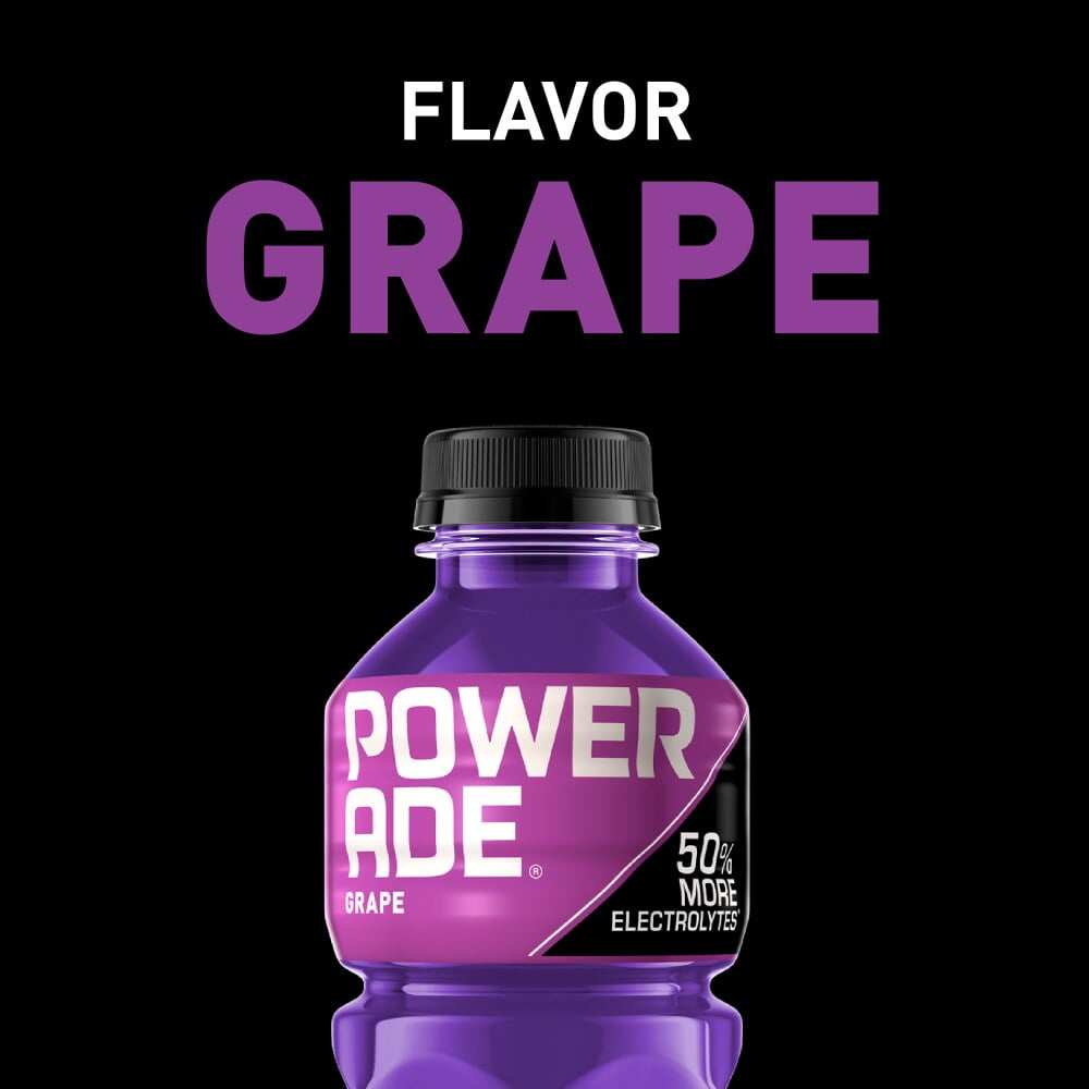 Powerade Purple Grape Sports Drink Multipack Bottles - 8 bottles / 20 ...