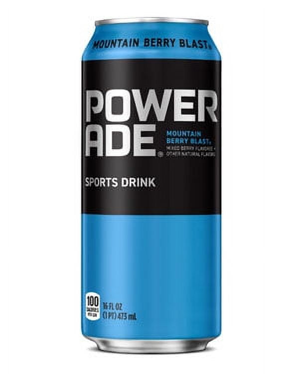 Powerade Sports Drink, Mountain Berry Blast, 16 Oz, Electrolytes with ...