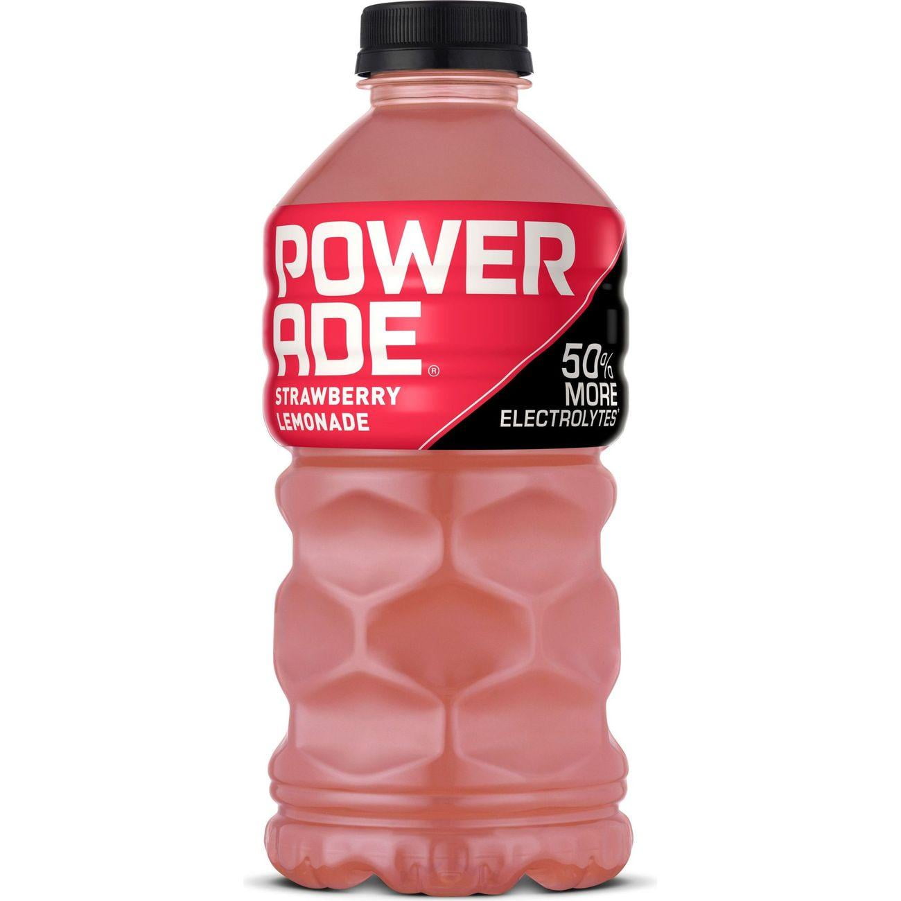 Powerade Strawberry Lemonade Sports Drink - 28 oz- Pack of 2 - Walmart.com