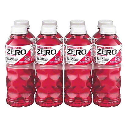 Powerade Zero Fruit Punch Sports Drink 8 pk Bottles, 20 oz Package may ...