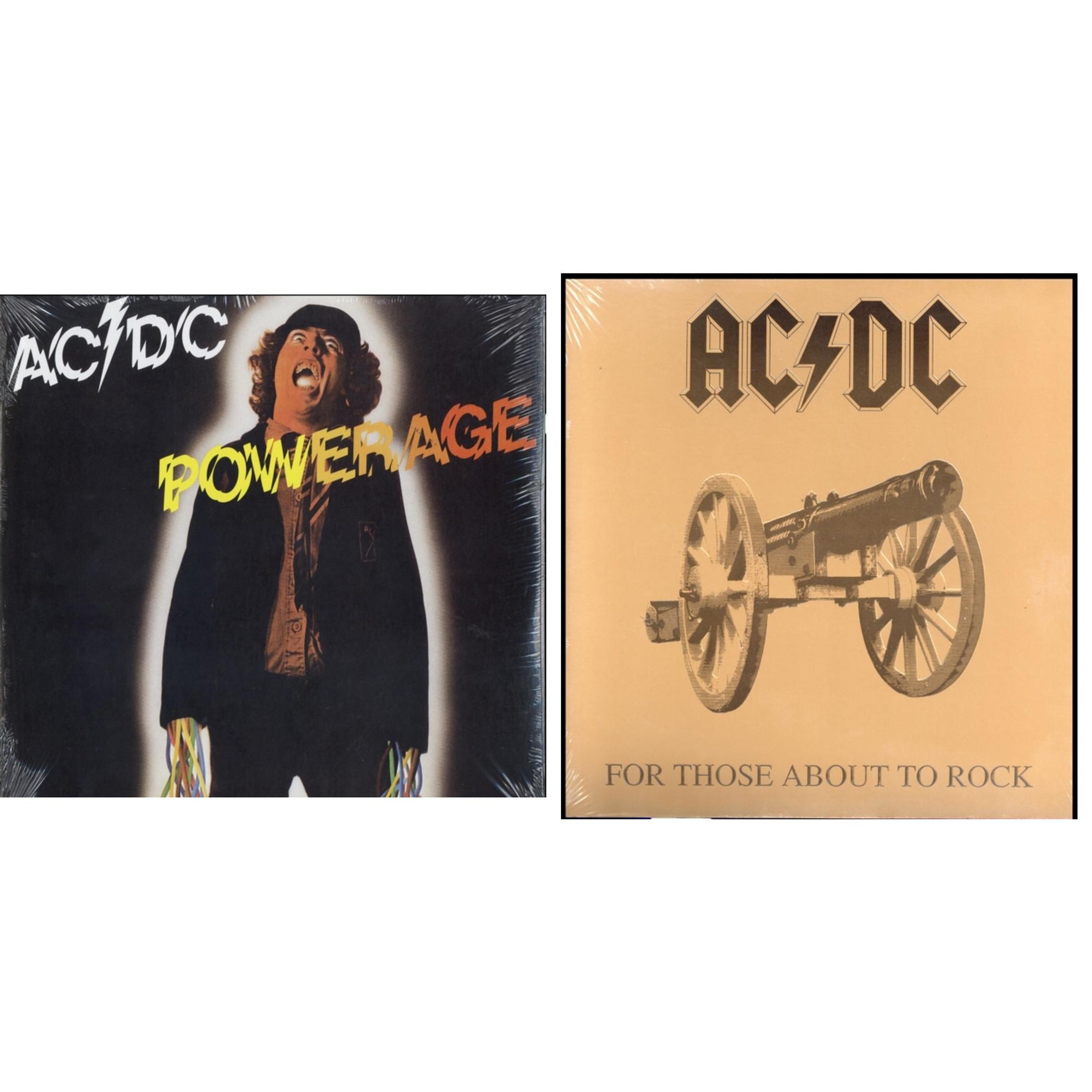 Powerage (180G) & For Those About To Rock (180G) [LP Vinyl Bundle] - Walmart.com