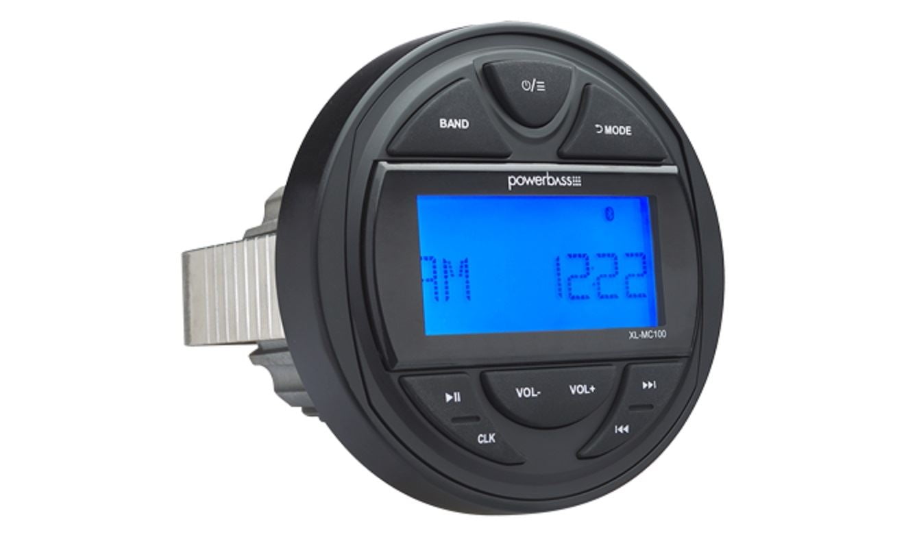 Powerbass MC-100 Marine Grade Digital Bluetooth Media Receiver AM/FM ...