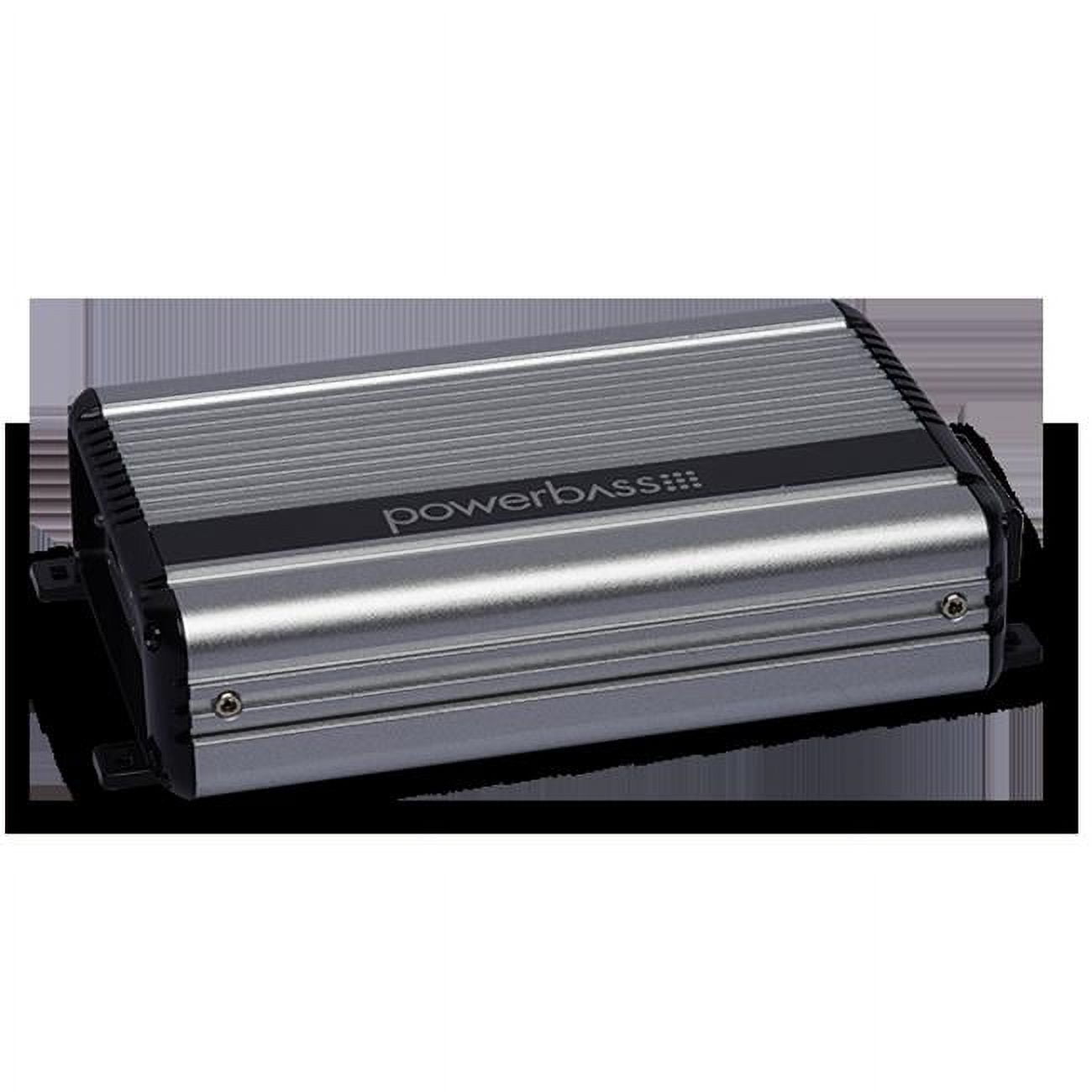 PowerBass XL-605DM - 600 Watt x 1 @ 1-Ohm Mini Class-D Amplifier ...