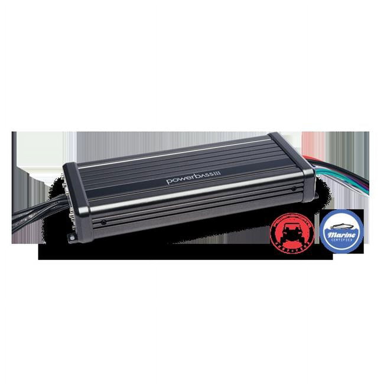 PowerBass XL-4255MX - 250 Watt x 4 @ 2-Ohm IPX65 Powersports Amplifier ...