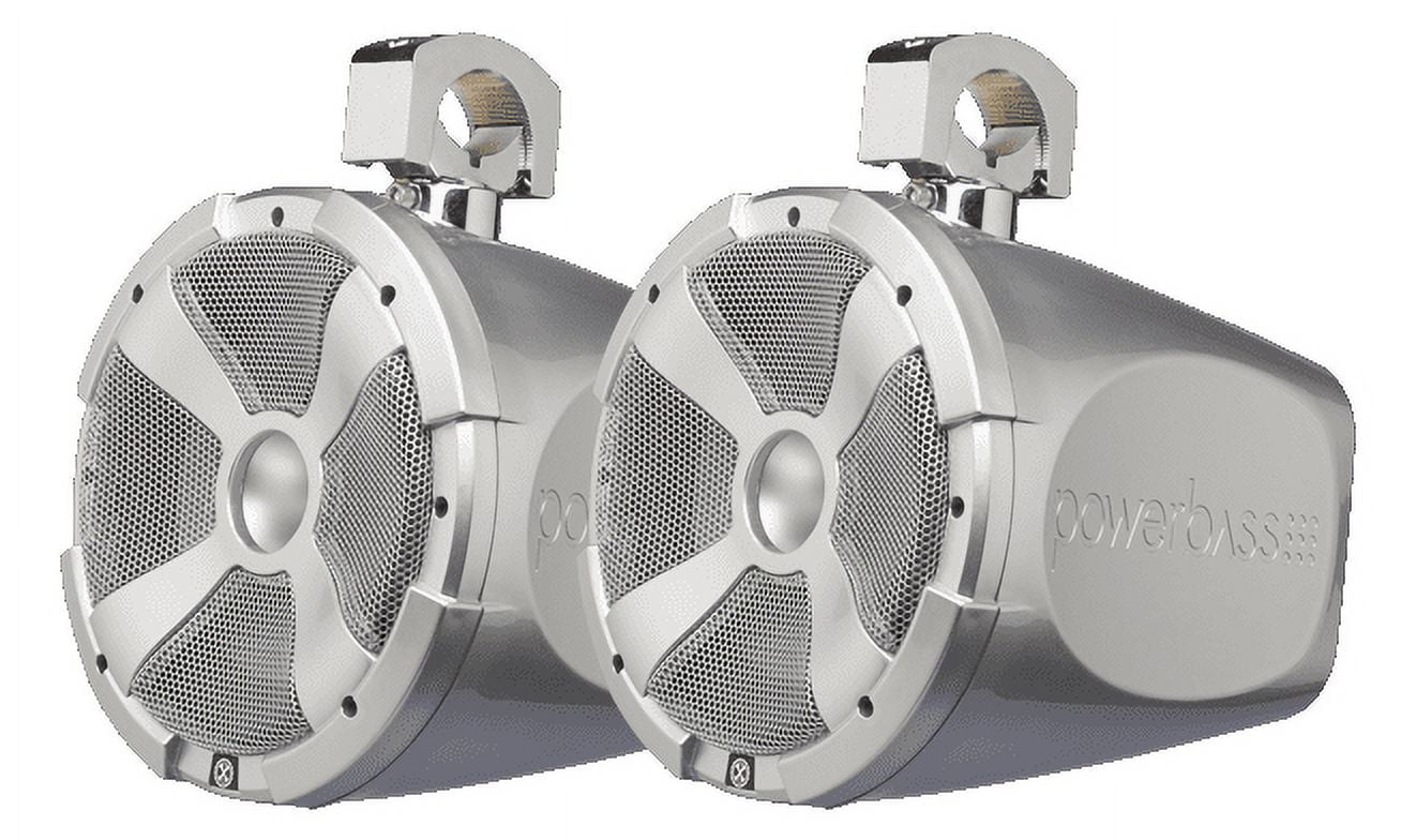 Powerbass XL-POD10LR 10" Long Range Speaker Pod with RGB Lights ...