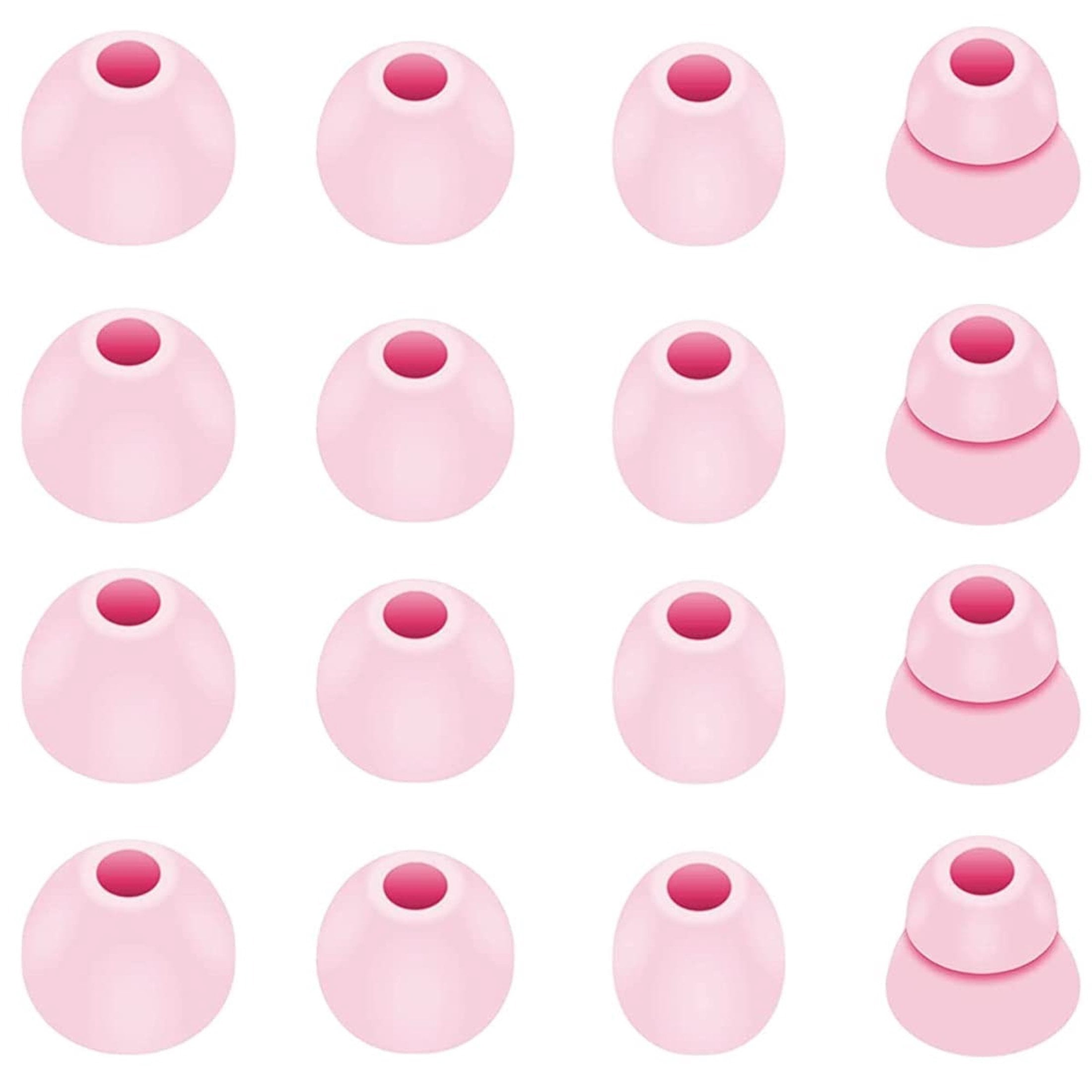 Powerbeats Pro Ear Tip Replacement Set - 8 Pairs in Pink - Walmart.com