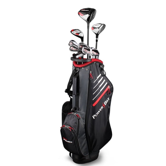 PowerBilt Golf Men's Pro Power Set - Right Hand- Graphite/Steel Uni ...