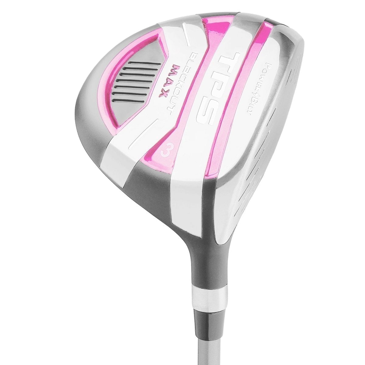 PowerBilt Golf Women's TPS Blackout Max Fairway Wood, #3W(15*) Graphite ...