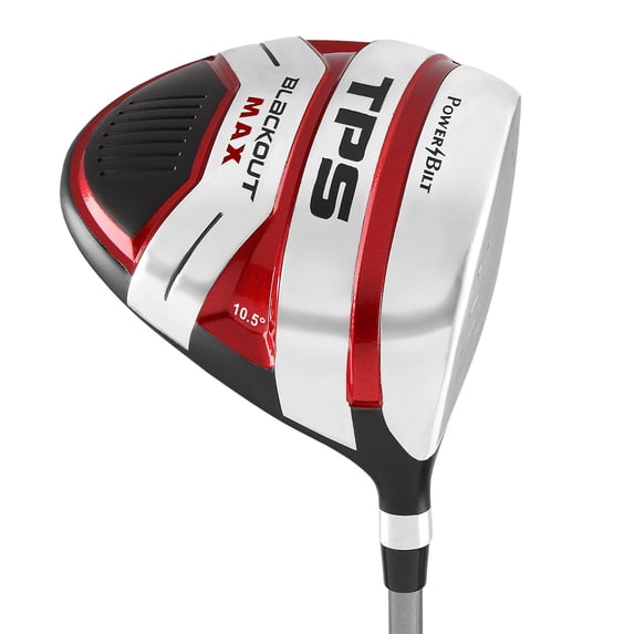 PowerBilt Men's Golf Clubs TPS Blackout Max 460cc Driver, 10.5* Regular ...