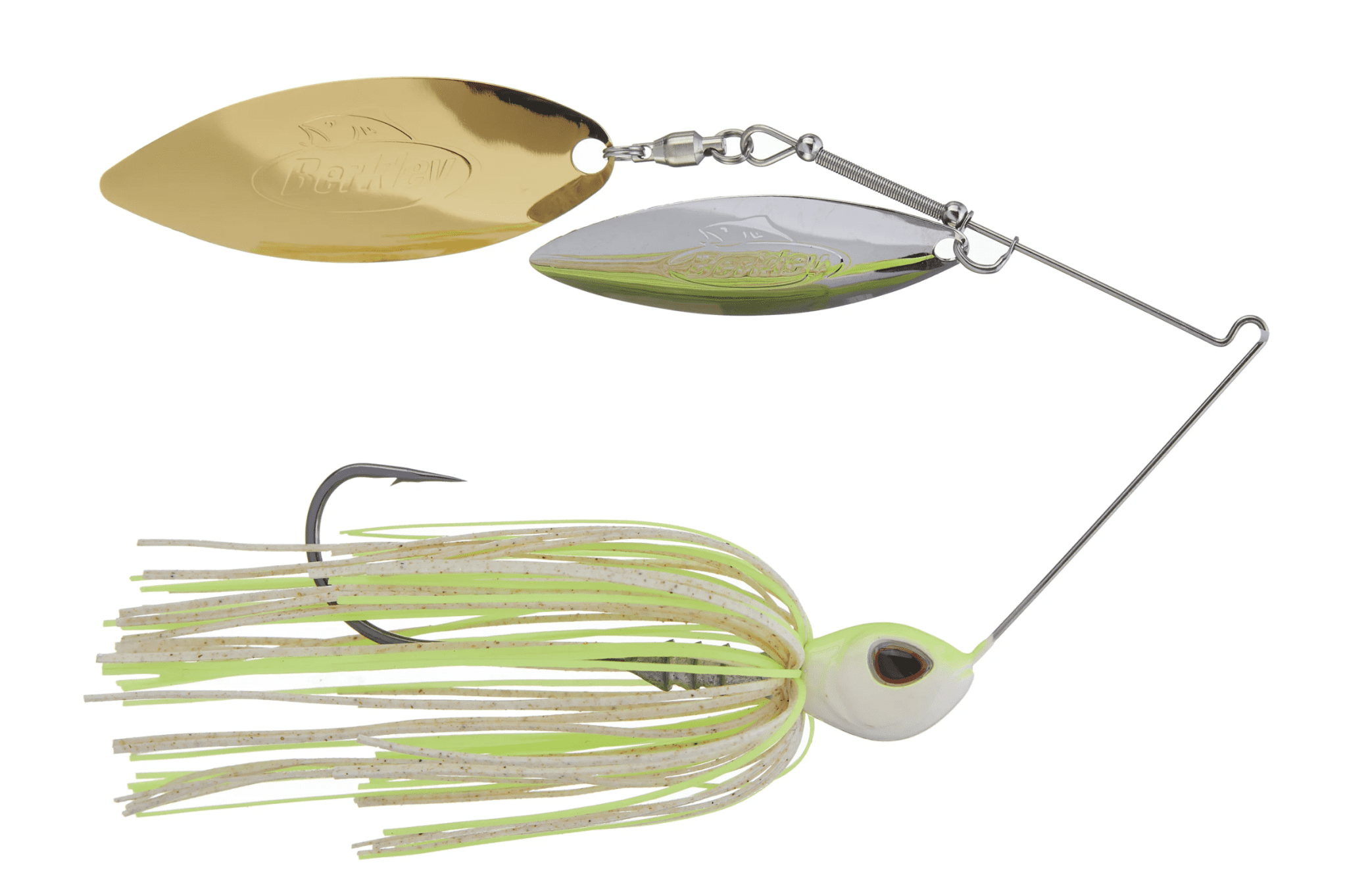 Powerblade Spinnerbait White Chartreuse Wil/Wil 1/2oz - Walmart.com