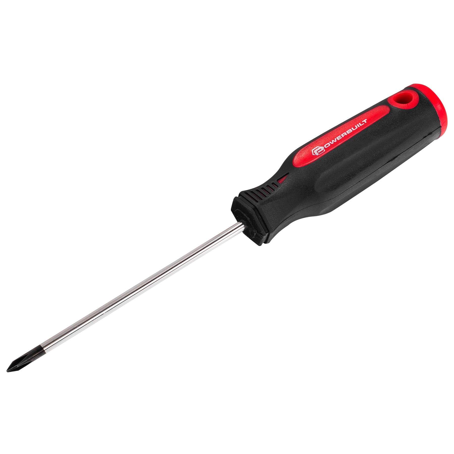 Powerbuilt #0 X 3 Inch Phillips Screwdriver with Double Injection ...