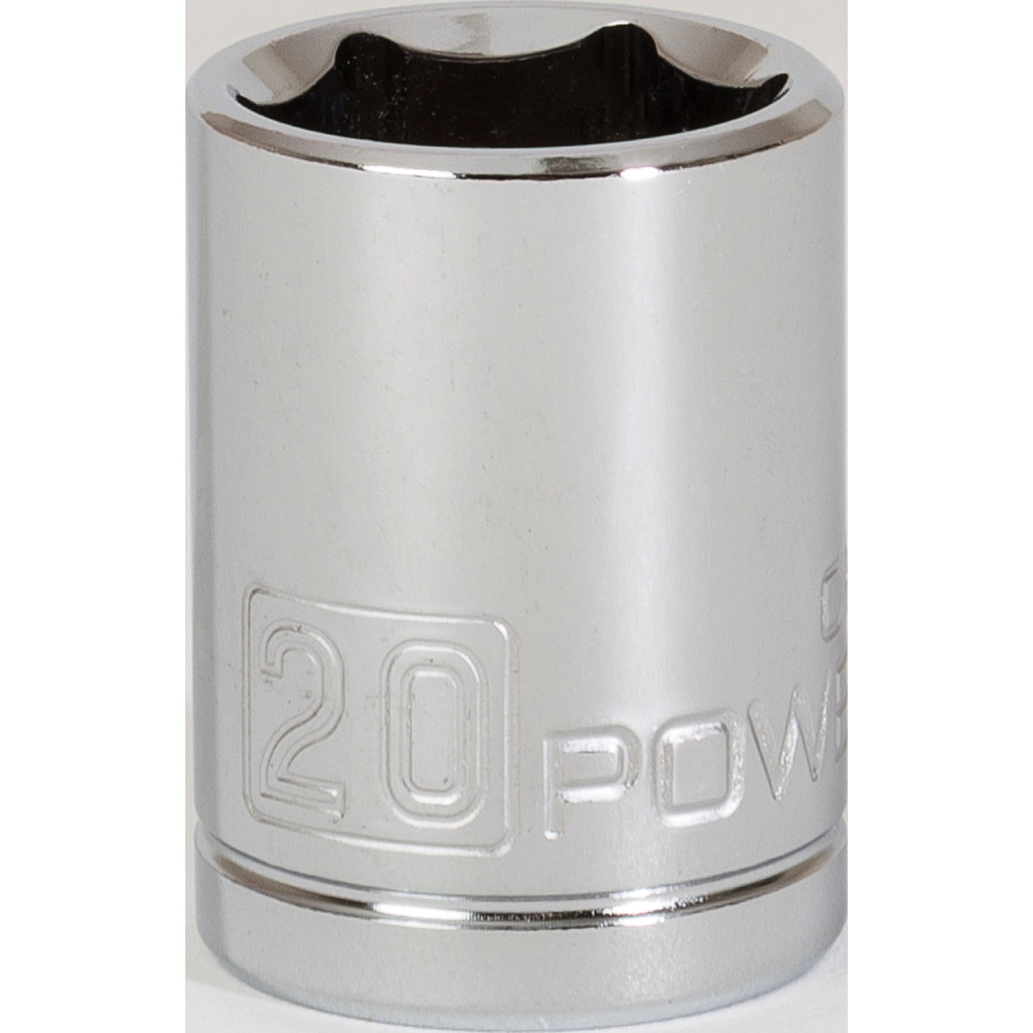 Powerbuilt 1/2" Dr. 20mm 6Pt Socket - 940097 - Walmart.com