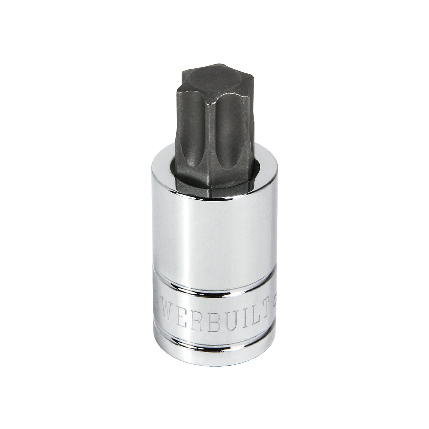 Powerbuilt 1/2" Drive T-70 Torx Bit Socket, Star Bit - 940363 - Walmart.com