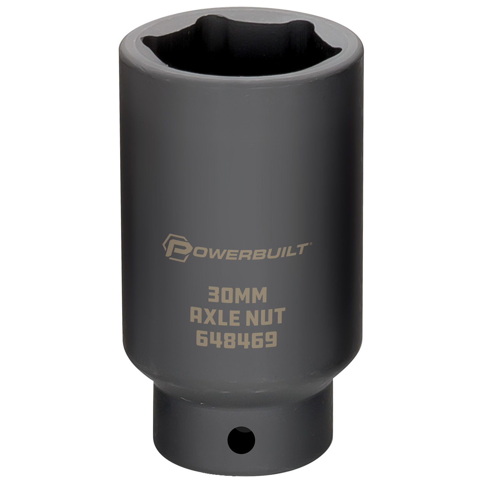 Powerbuilt 1/2 Inch Drive x 30MM Axle Nut Socket - 648469 - Walmart.com