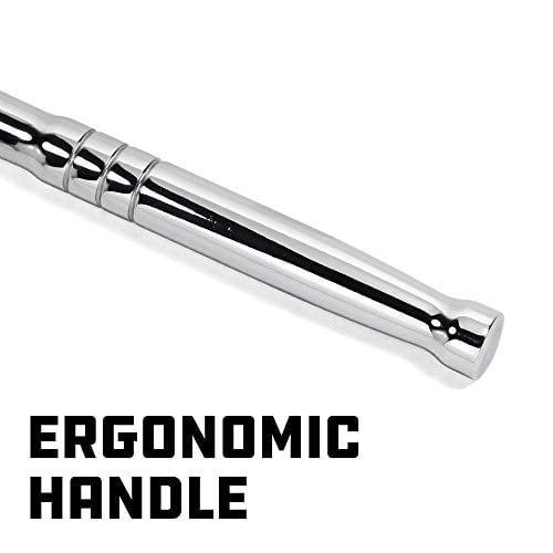 Powerbuilt 1/2 Inch Drive Ratchet Breaker Bar Hand Tool, Long Reach 24 ...