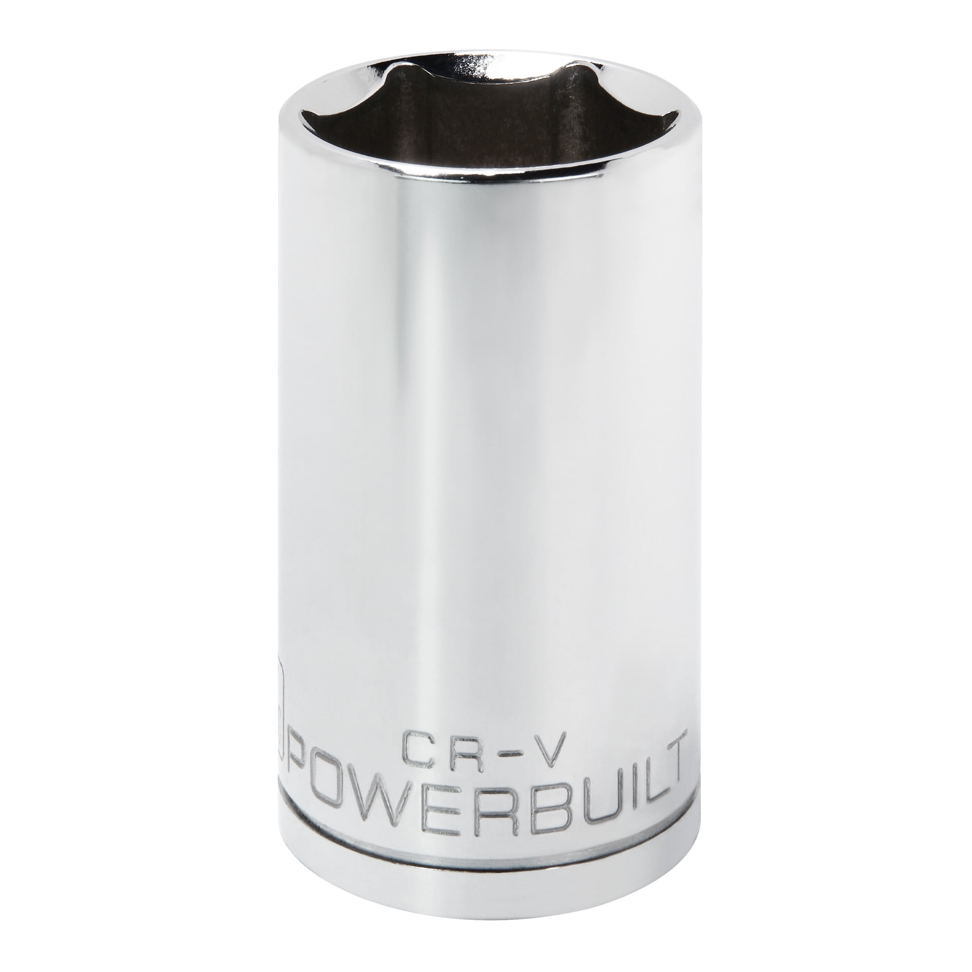Powerbuilt 1/2 Inch Drive x 1-1/4 Inch 6 Point Deep Socket - 642216 ...