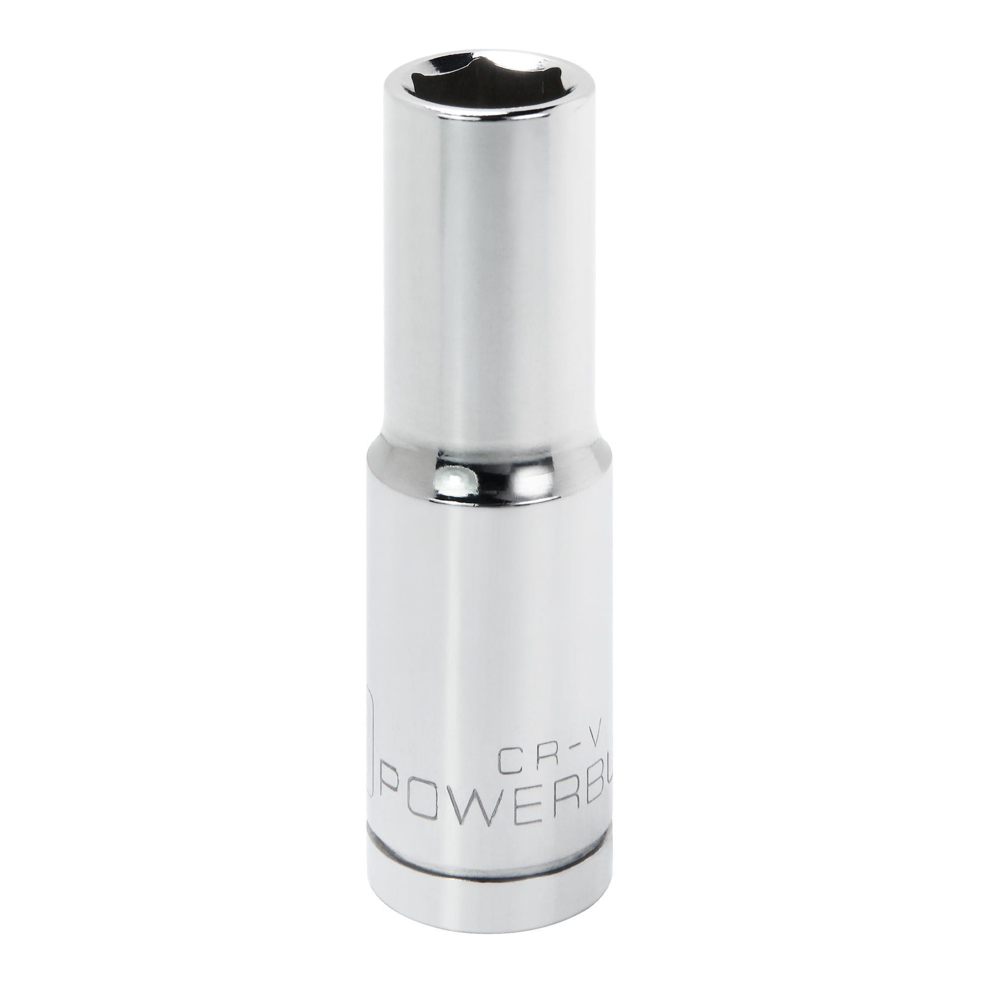Powerbuilt 1/2 Inch Drive x 1/2 Inch 6 Point Deep Socket - 642344 ...