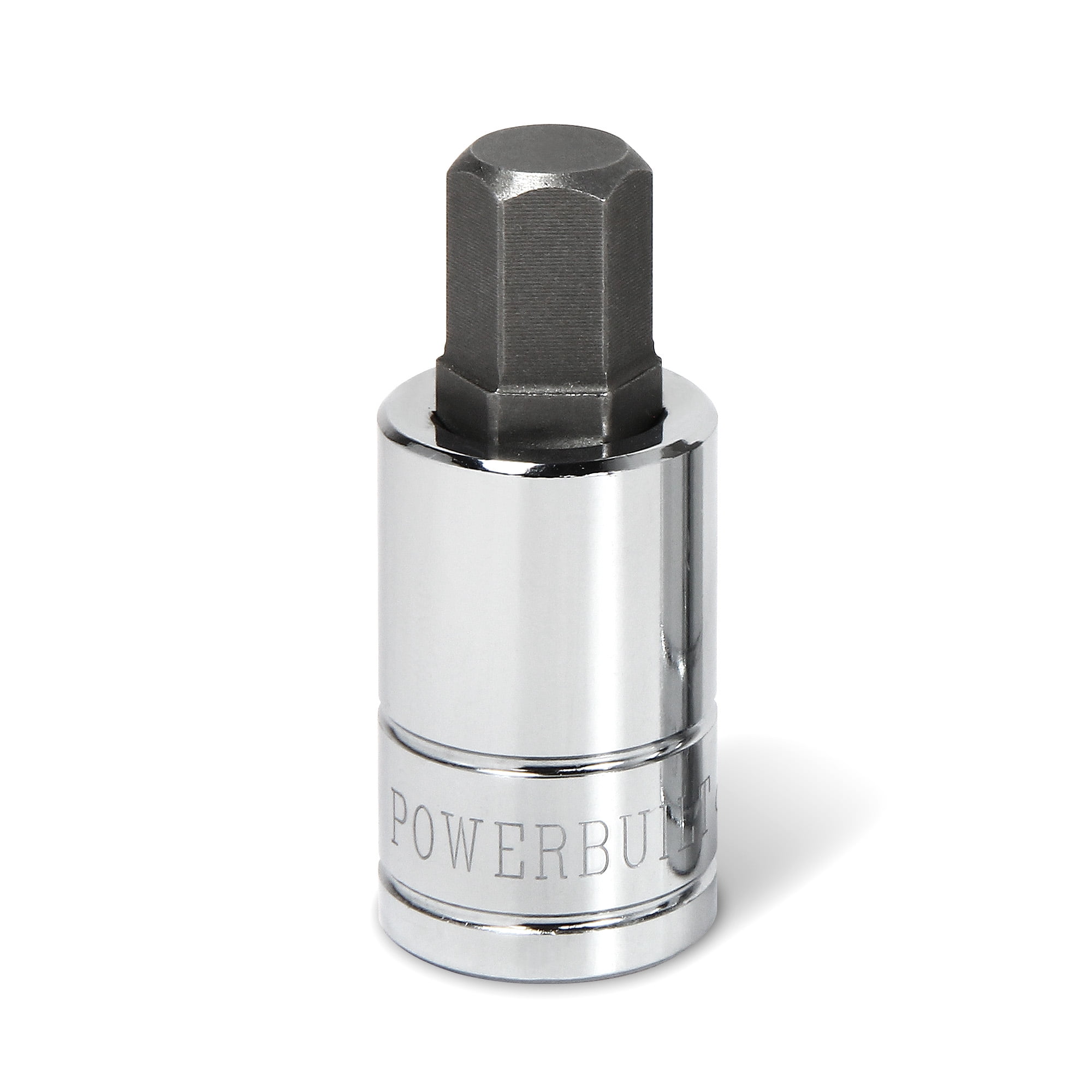 Powerbuilt 1/2 Inch Drive x 12 MM Hex Bit Socket - 642276 - Walmart.com