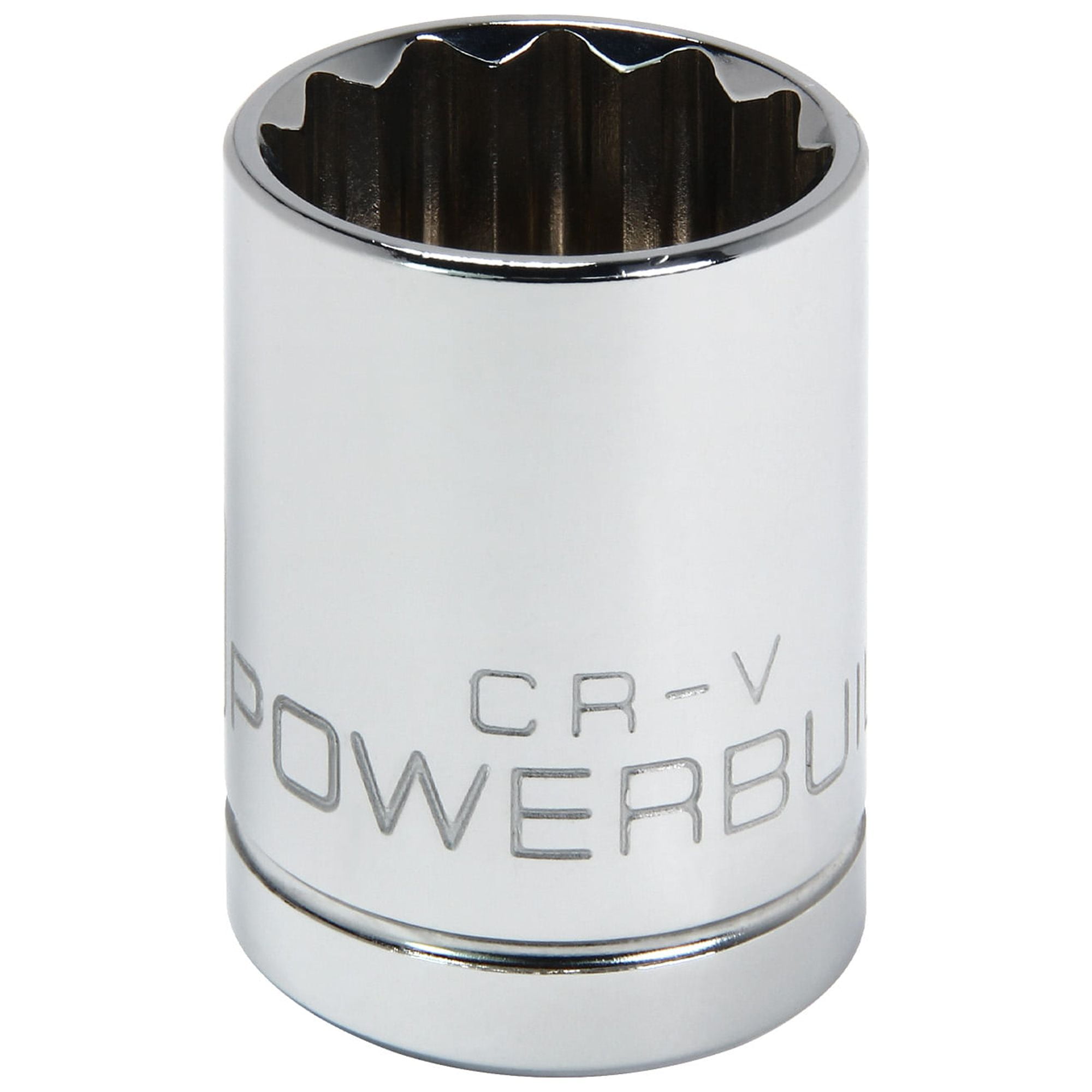 Powerbuilt 1/2 Inch Drive x 21 MM 12 Point Shallow Socket - 642019 ...