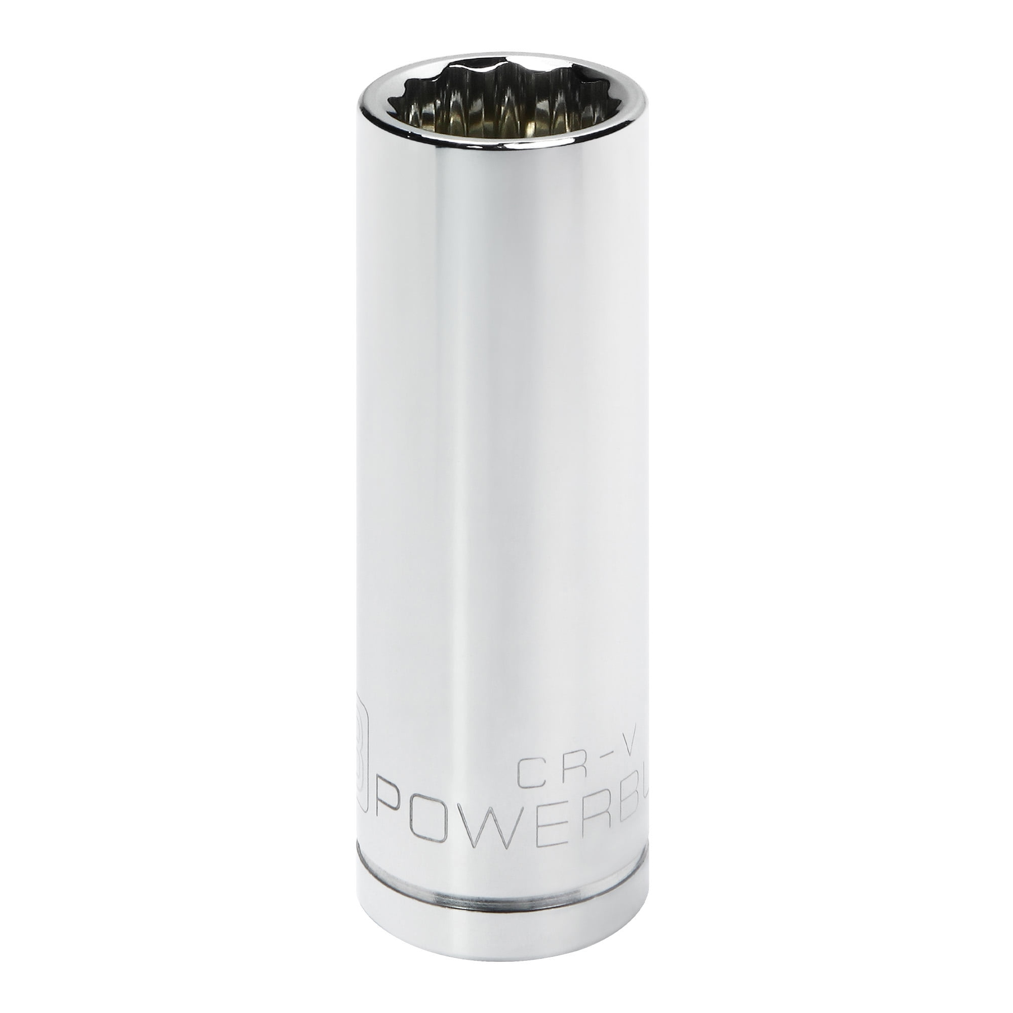 Powerbuilt 1/2 in. Drive x 18mm 12 Point Deep Socket - 940159 - Walmart.com