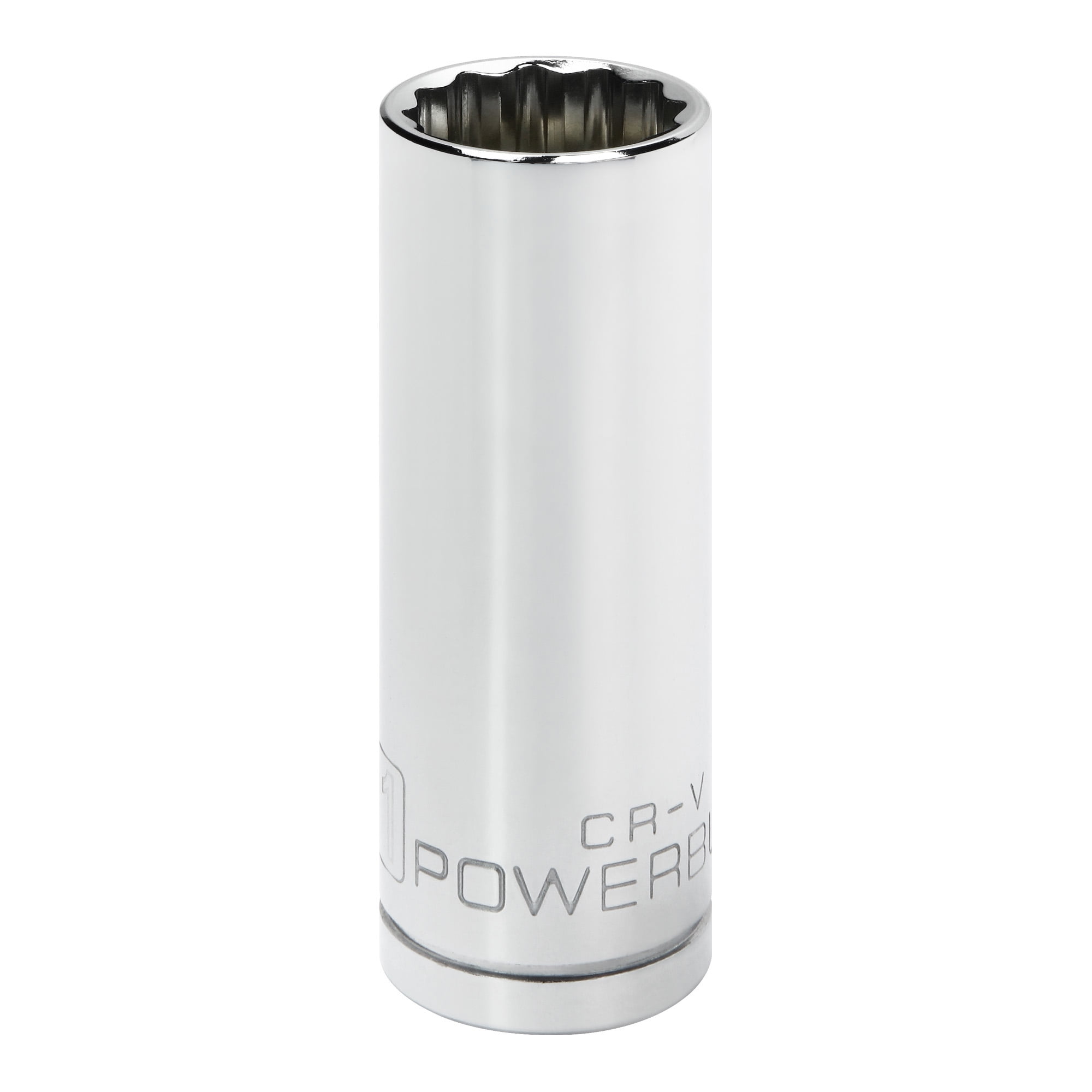 Powerbuilt 1/2 in. Drive x 21mm 12 Point Deep Socket - 940162 - Walmart.com