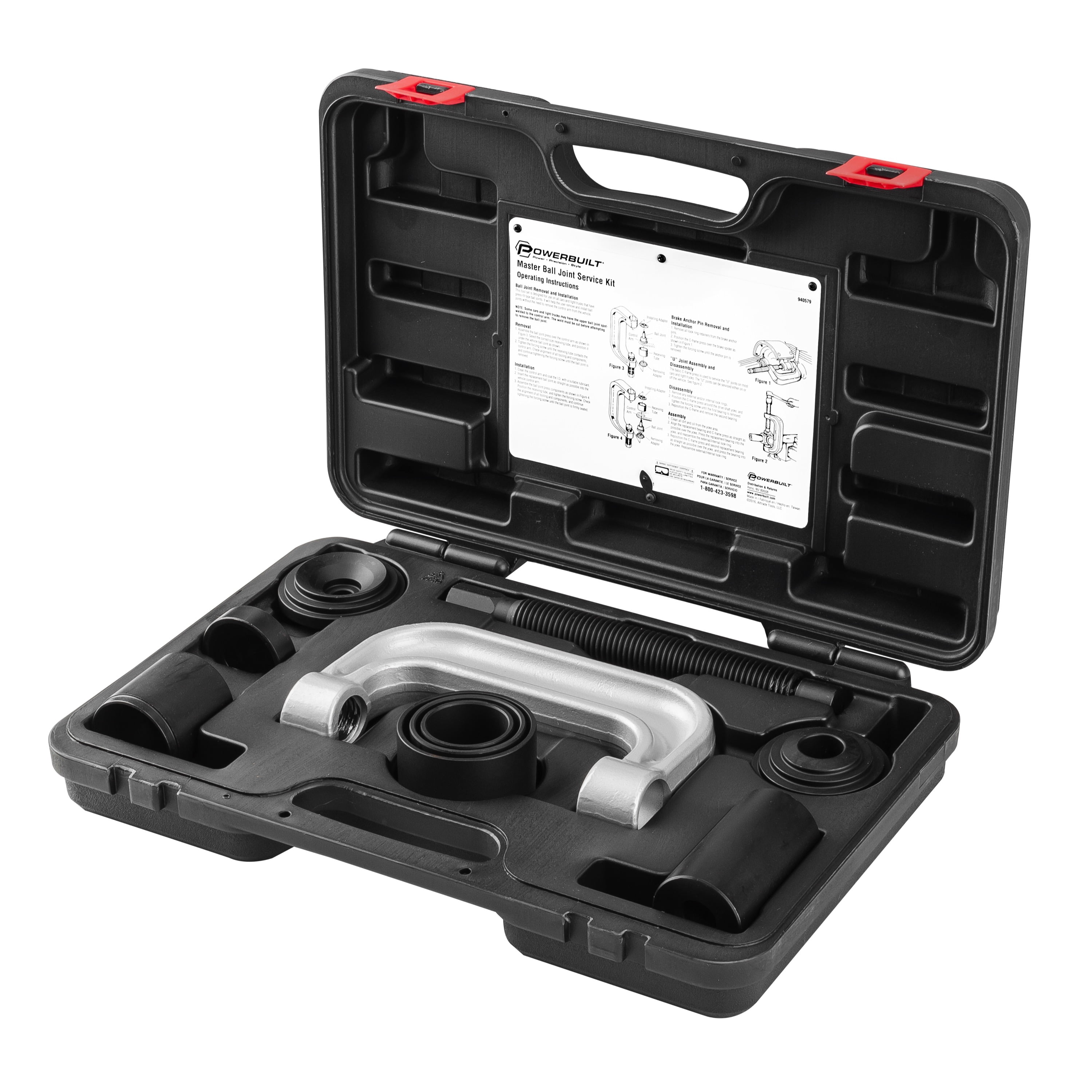 Powerbuilt 10 Piece Ball Joint Service Set - 940579 - Walmart.com