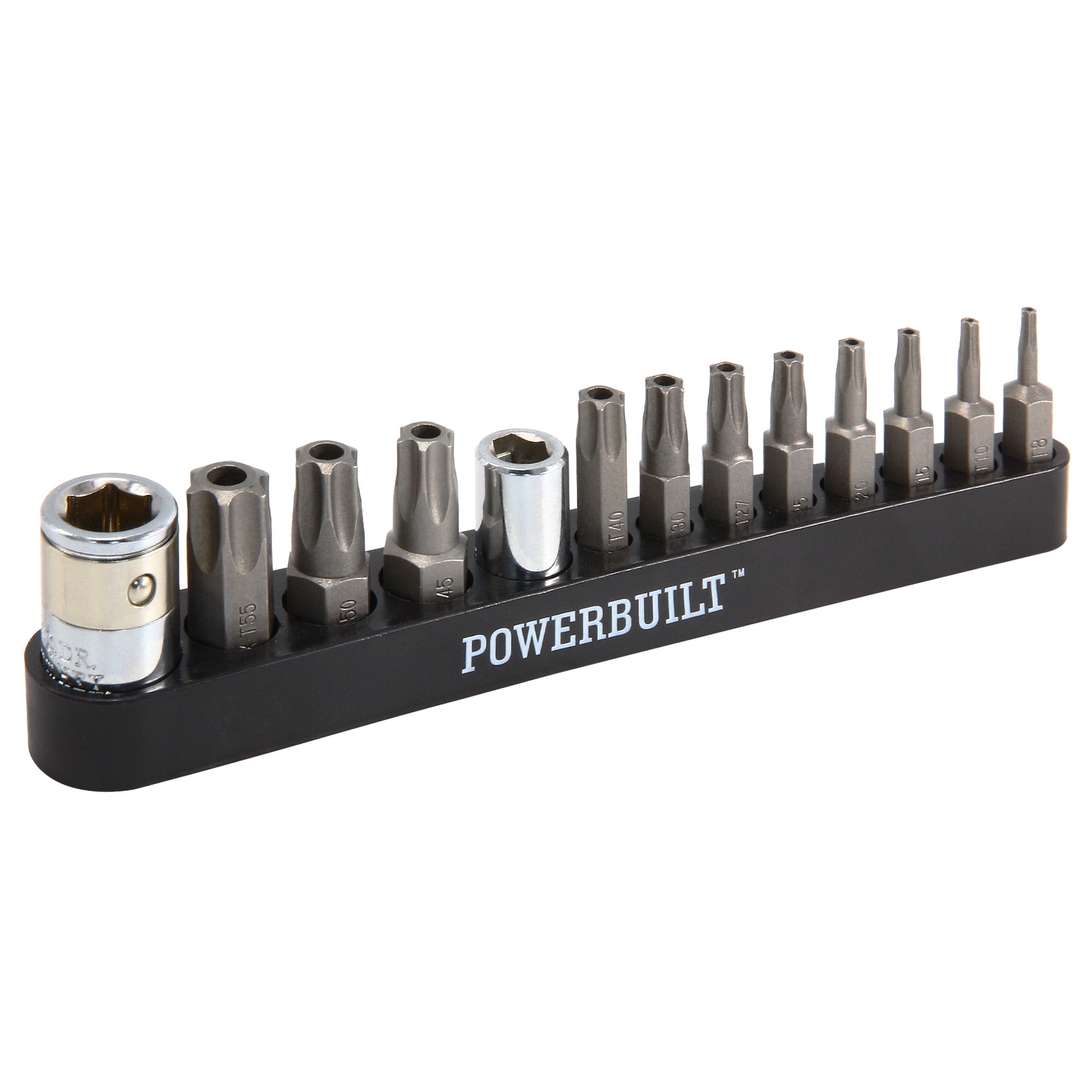 Powerbuilt 13 Piece Tamper Resistant Bit Set - 648666 - Walmart.com