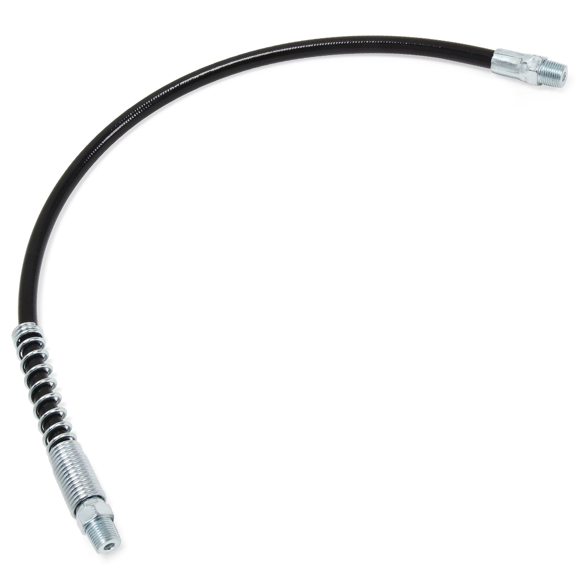 Powerbuilt 18 in. Grease Gun Flex Hose with Spring Protector - 648758 ...
