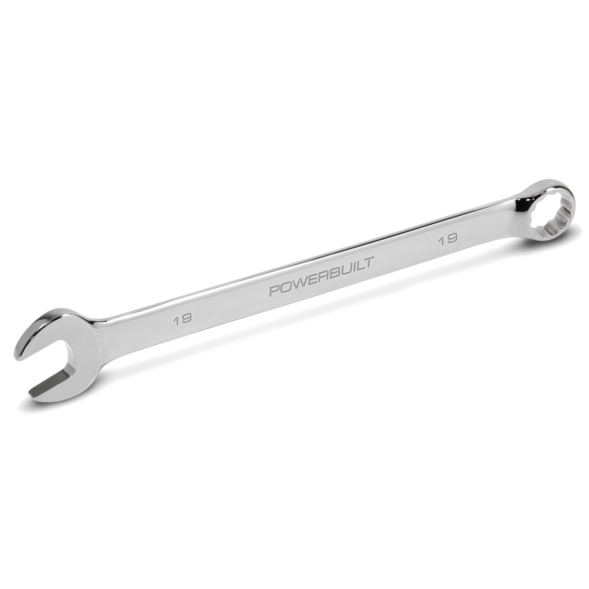 Powerbuilt 19 MM Fully Polished Long Pattern Metric Combination Wrench ...