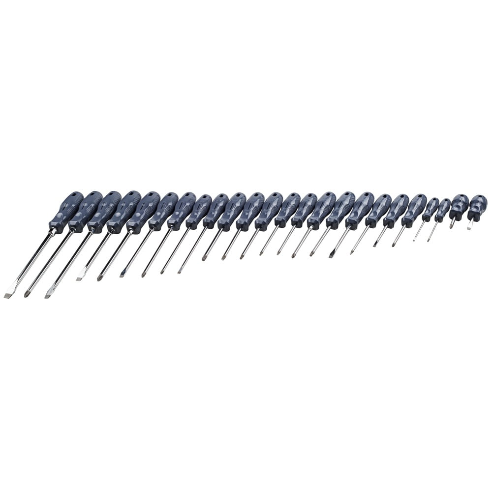 Powerbuilt 24 Piece Pro Tech Acetate Screwdriver Set - 949031 - Walmart.com