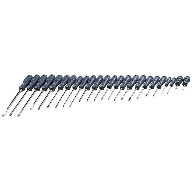 Powerbuilt 24 Piece Pro Tech Acetate Screwdriver Set - 949031 - Walmart.com