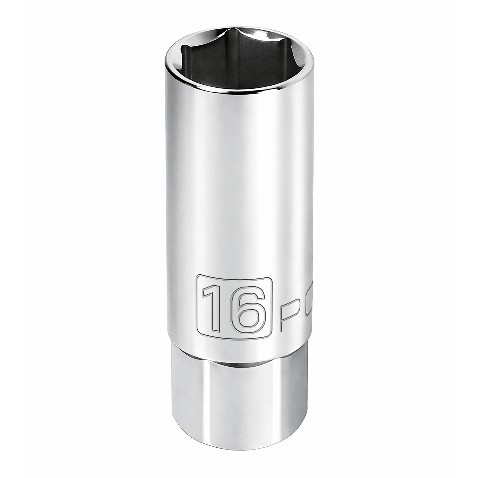 Powerbuilt 3/8 Inch Drive 16 MM Spark Plug Socket - 643008 - Walmart.com