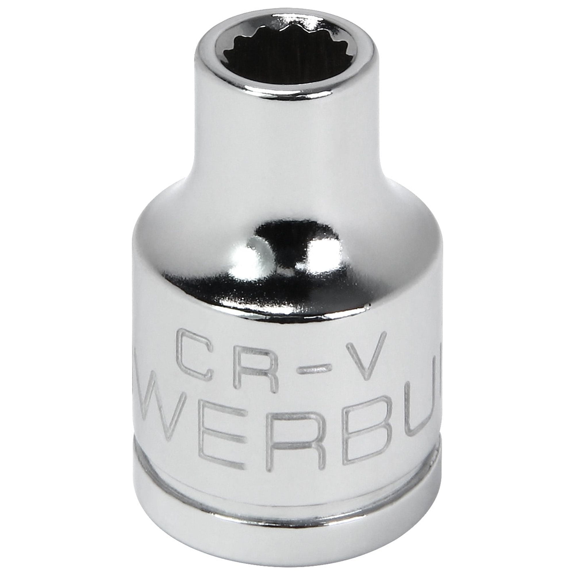 Powerbuilt 3/8 Inch Drive x 1/4 Inch 12 Point Shallow Socket - 641000 ...