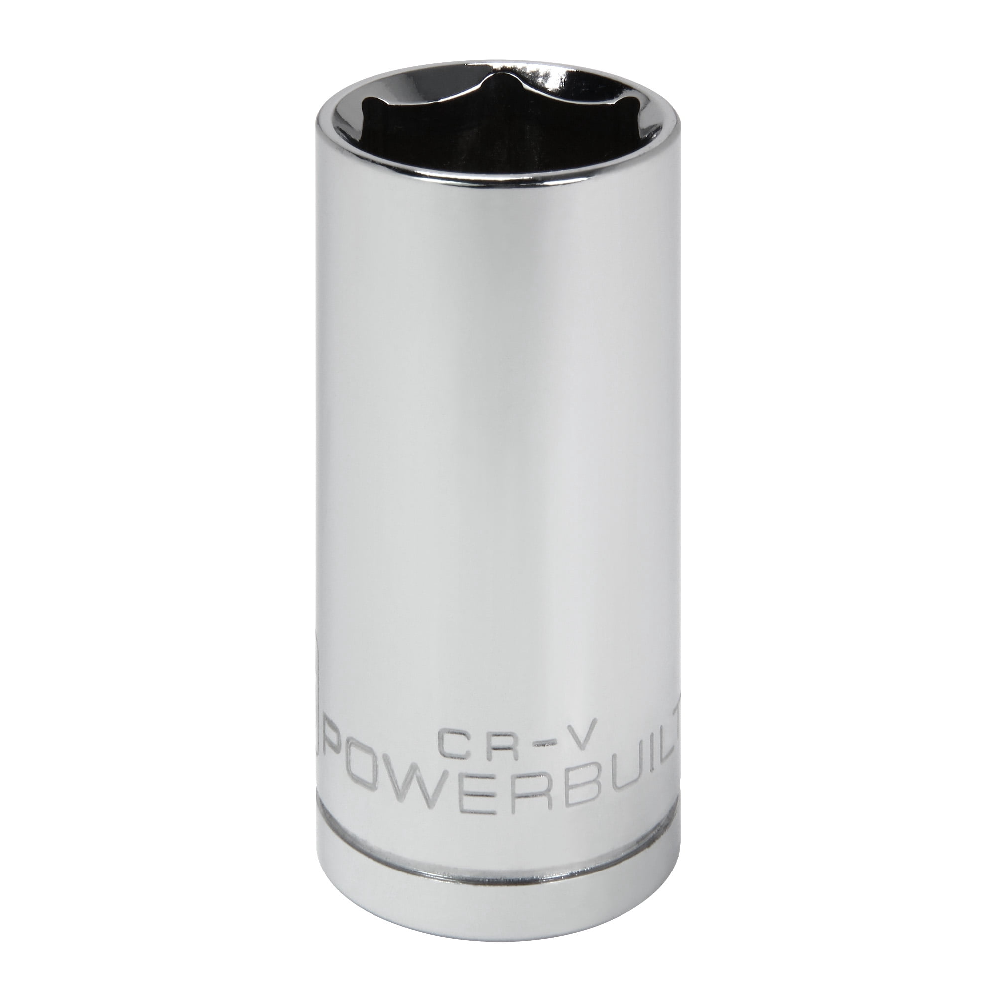 Powerbuilt 3/8 in. Drive x 21mm 6 Point Deep Socket 21 mm - 641220 ...