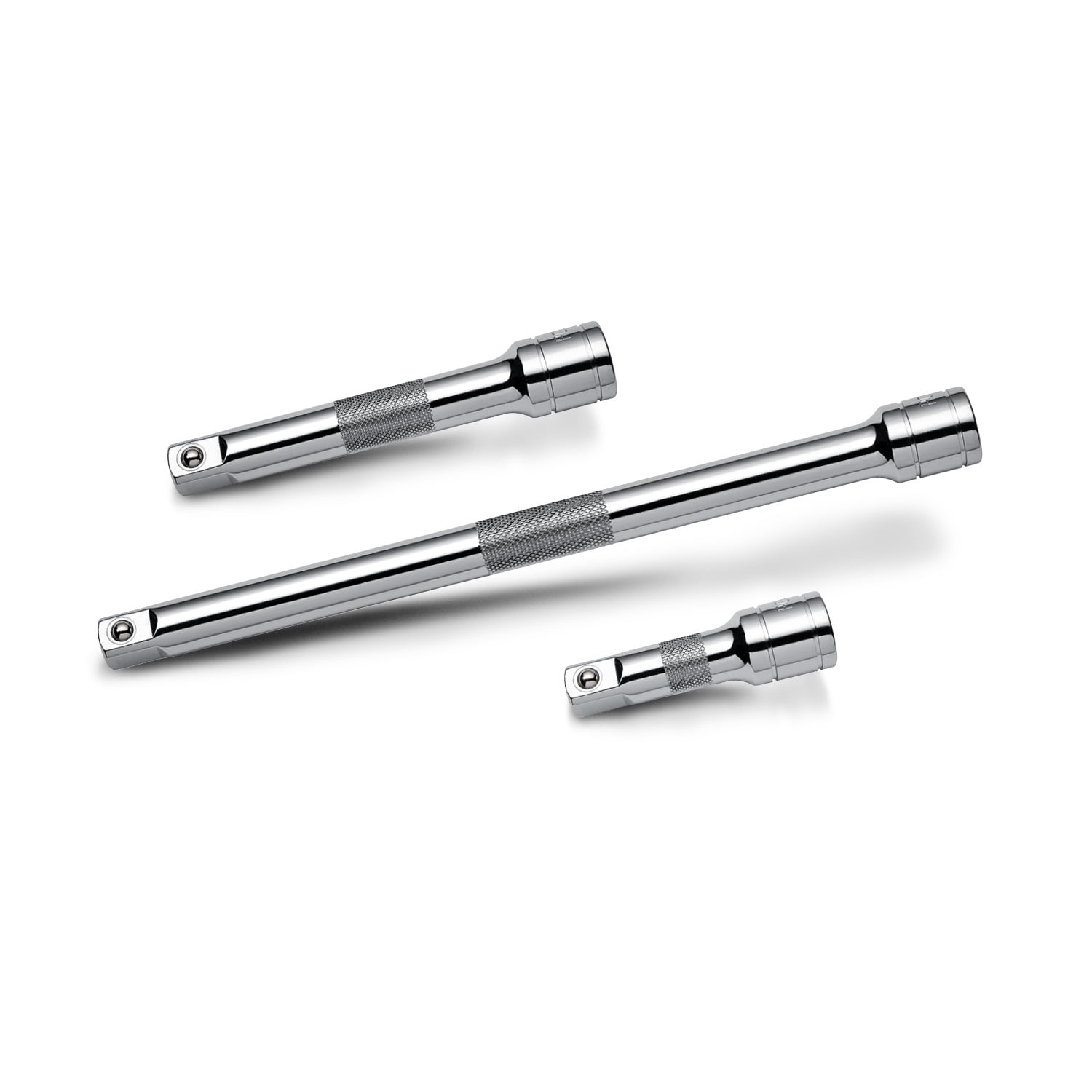 Powerbuilt 3 Piece 1/2 Inch Drive Socket Extension Bar Set - 640846 ...