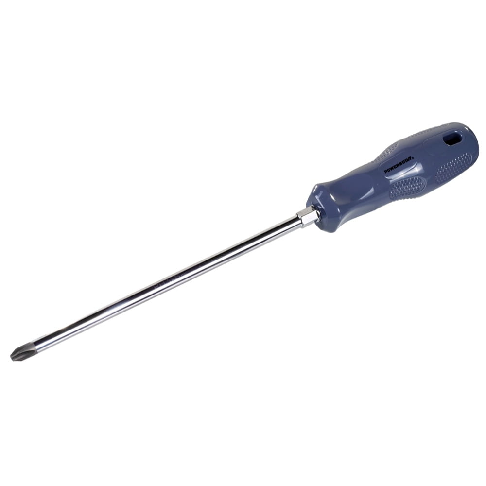 Powerbuilt #3 x 8 Inch Phillips Screwdriver with Acetate Handle ...