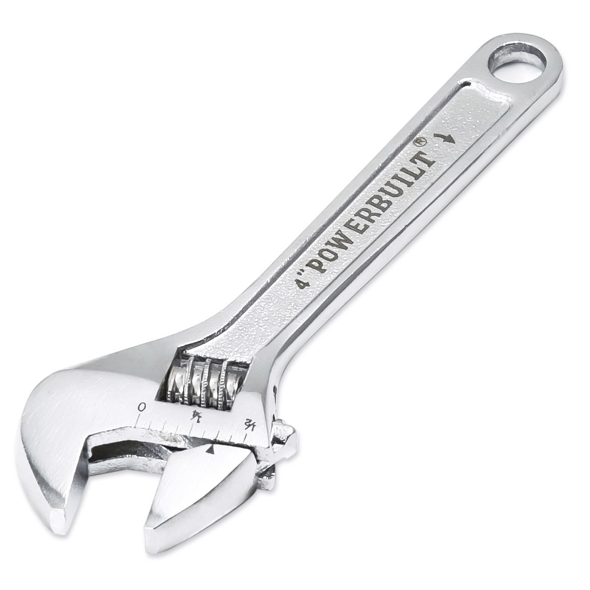 Powerbuilt 4 Inch Adjustable Wrench - 944039 - Walmart.com