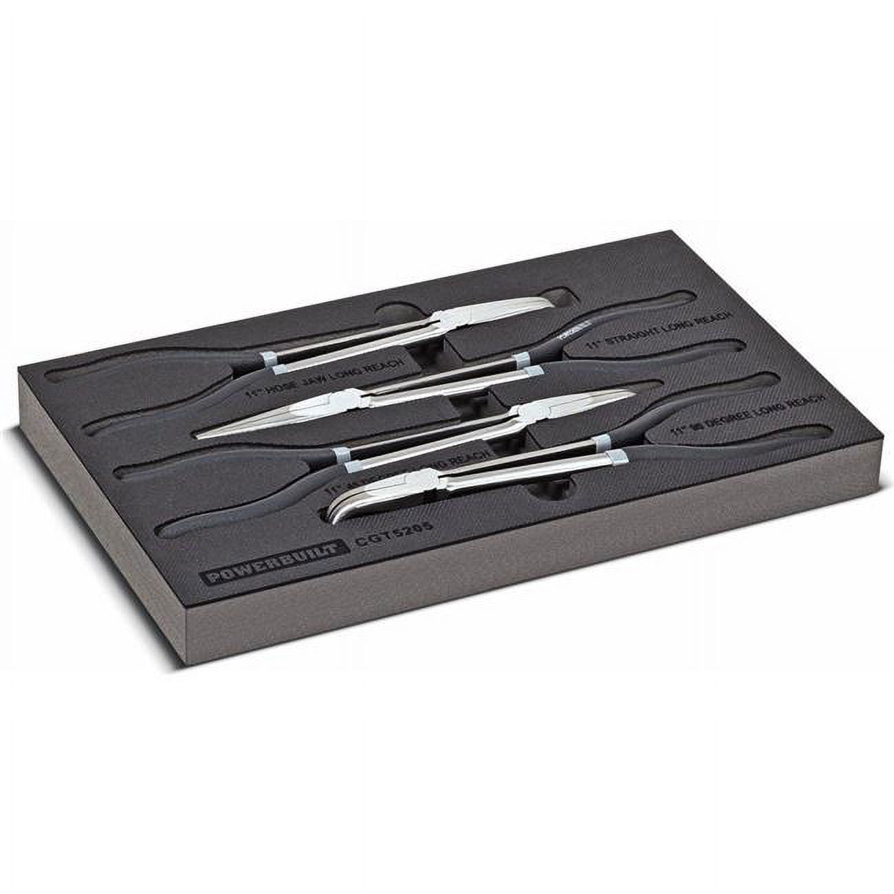 Powerbuilt 4Pc 11in Long Reach Pliers Kit - 949024 - Walmart.com