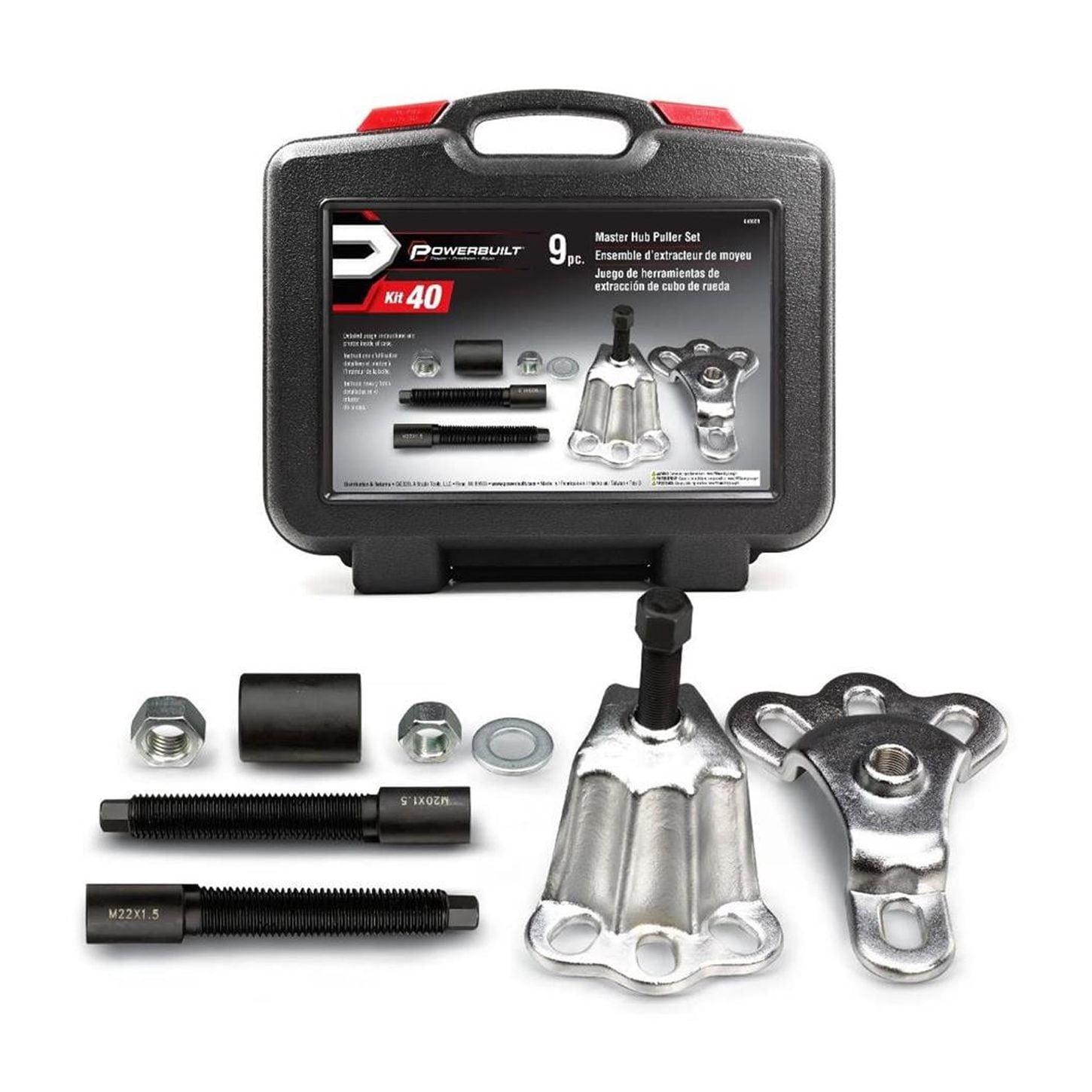 Powerbuilt 648608 Master Hub Puller Kit - Walmart.com