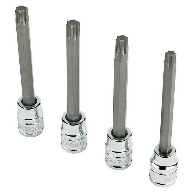 Powerbuilt- 6in Extended Length Star Bit Set - - Walmart.com