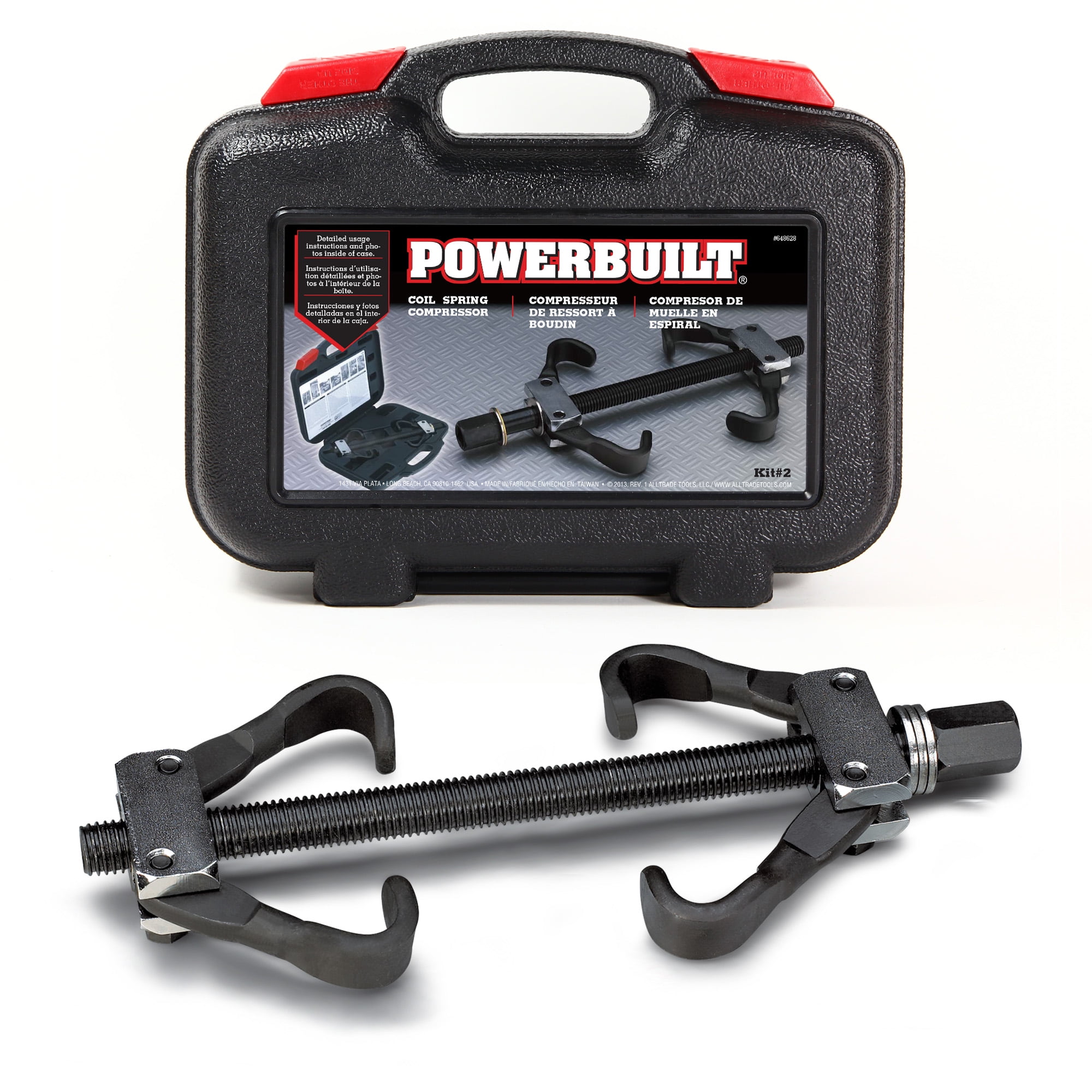 Powerbuilt Coil Spring Compressor - 648628 - Walmart.com