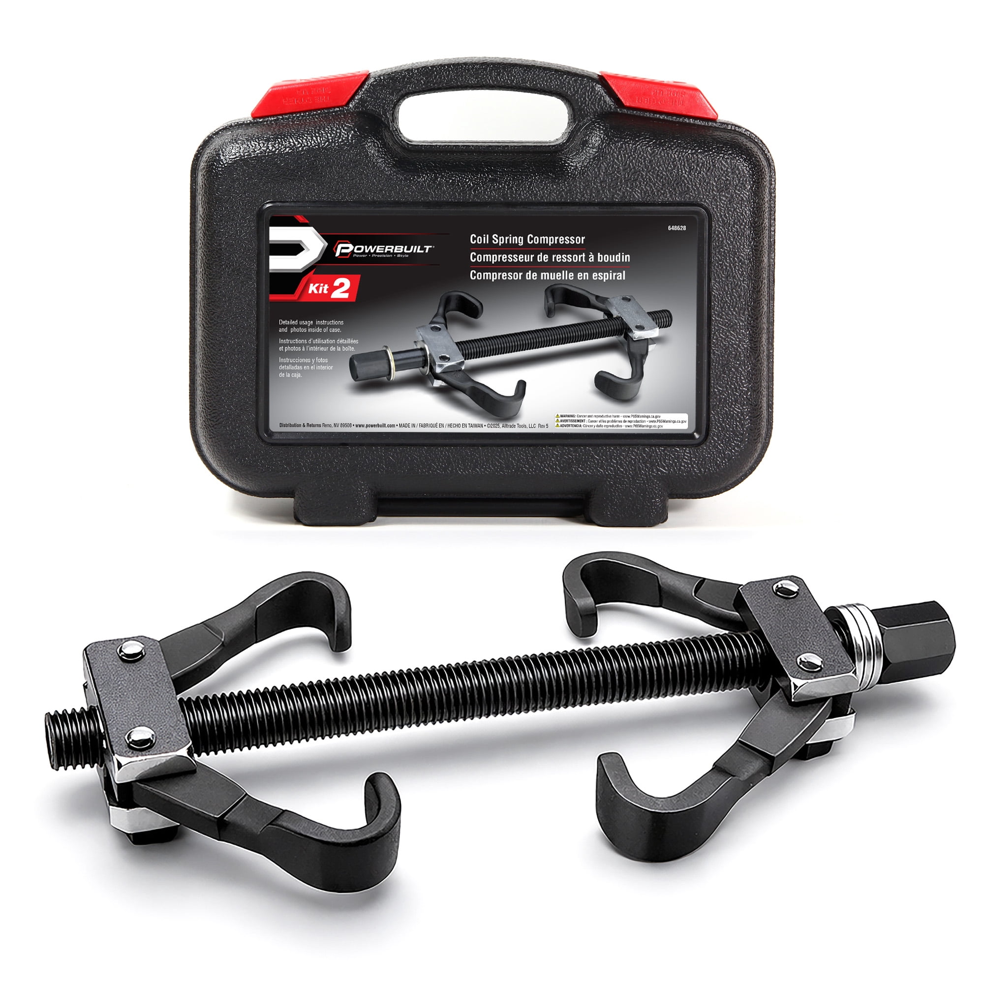 Powerbuilt Coil Spring Compressor - 648628 - Walmart.com
