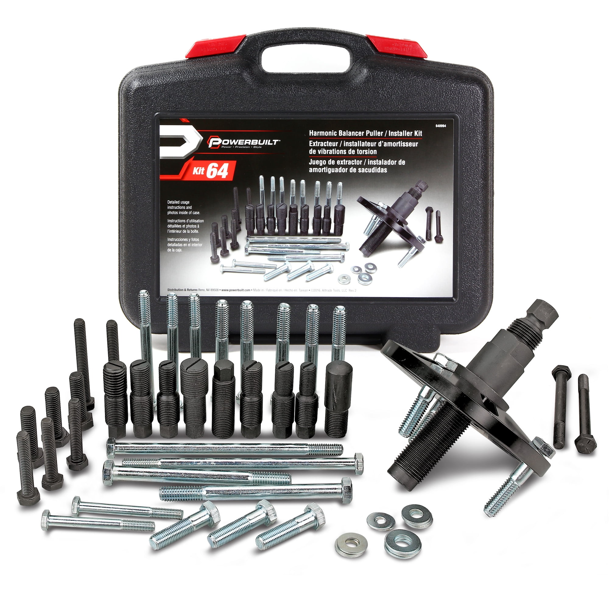 Powerbuilt Harmonic Balancer Puller and Installer Kit - 648994 ...
