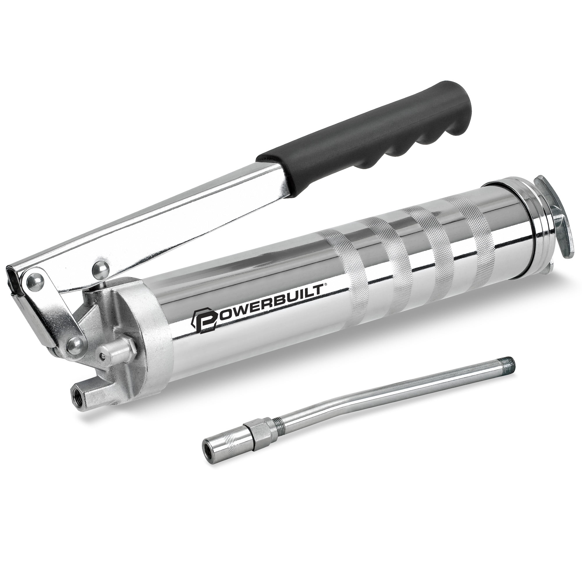 Powerbuilt Heavy Duty Lightweight Lever Action Grease Gun 10,000psi ...