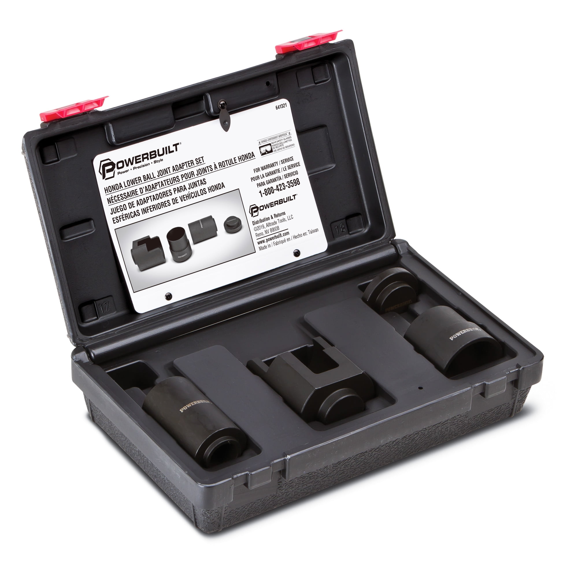 Powerbuilt Honda Lower Ball Joint Adapter Kit - 641321 - Walmart ...