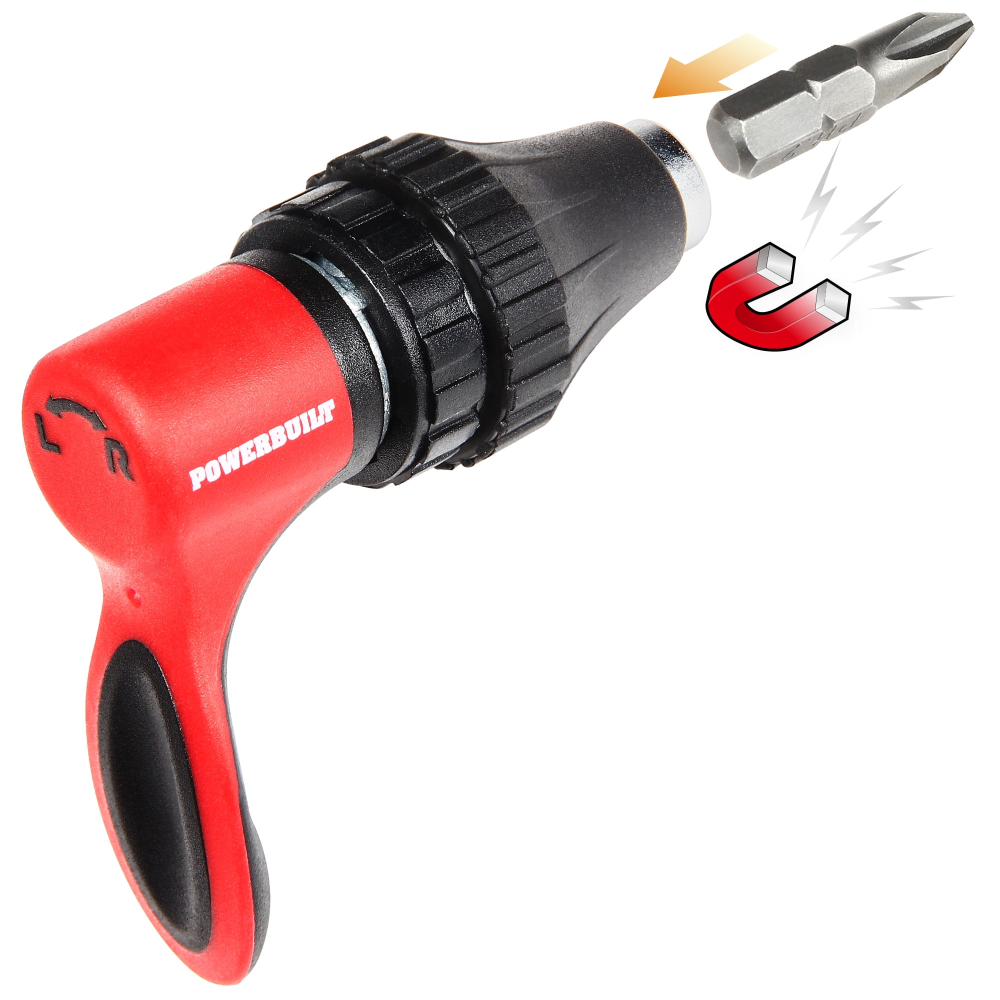 Powerbuilt L-Type Mini Ratcheting Bit Driver - 941487 - Walmart.com