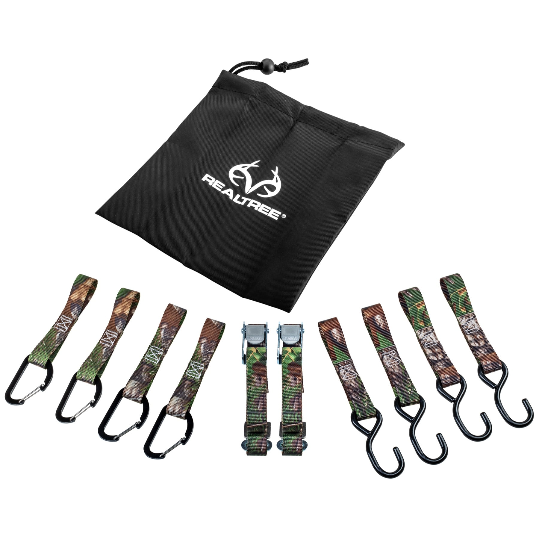Powerbuilt PBT240313 Realtree Tree Haning Harness with Hooks, Pack of 2 ...
