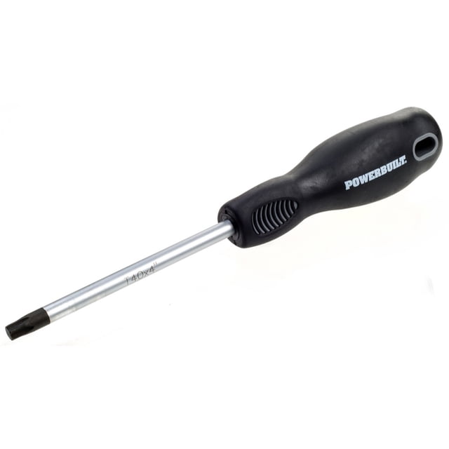 Powerbuilt T-40 x 4 Inch Star Driver with Injection Handle - 646160 ...
